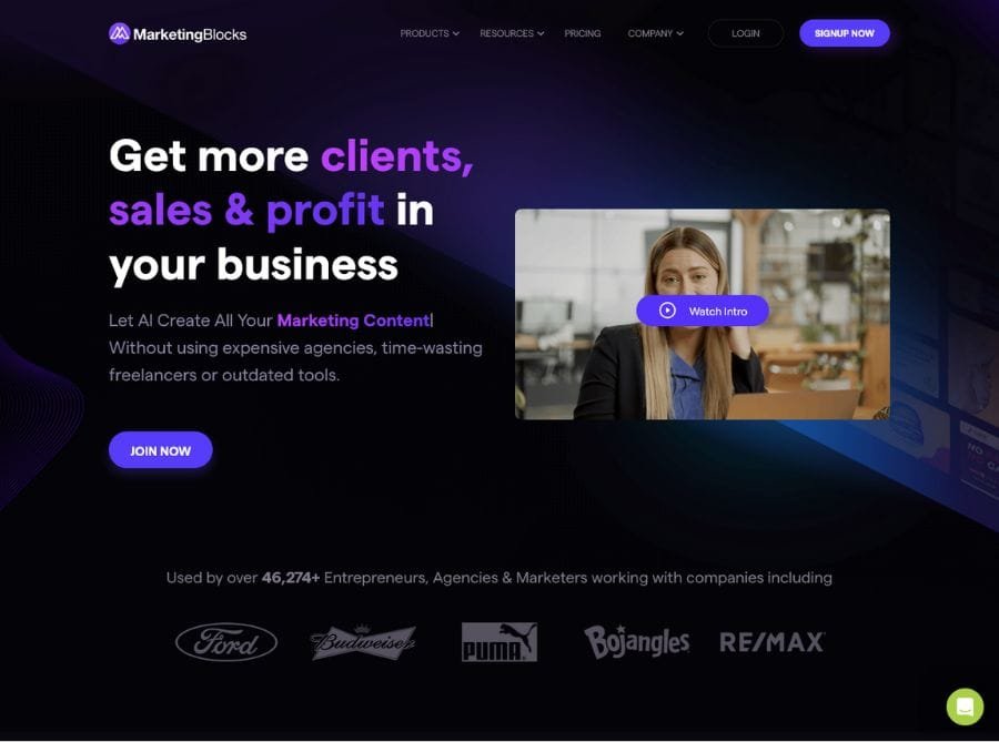 MarketingBlocks AI Marketing Assistant - AI Tools Directory MarketingBlocks AI Marketing Assistant - AI Tools Directory