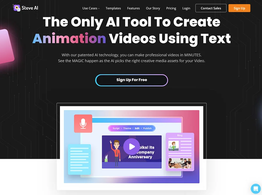 Steve Ai Animated Video Maker - AI Tools Directory